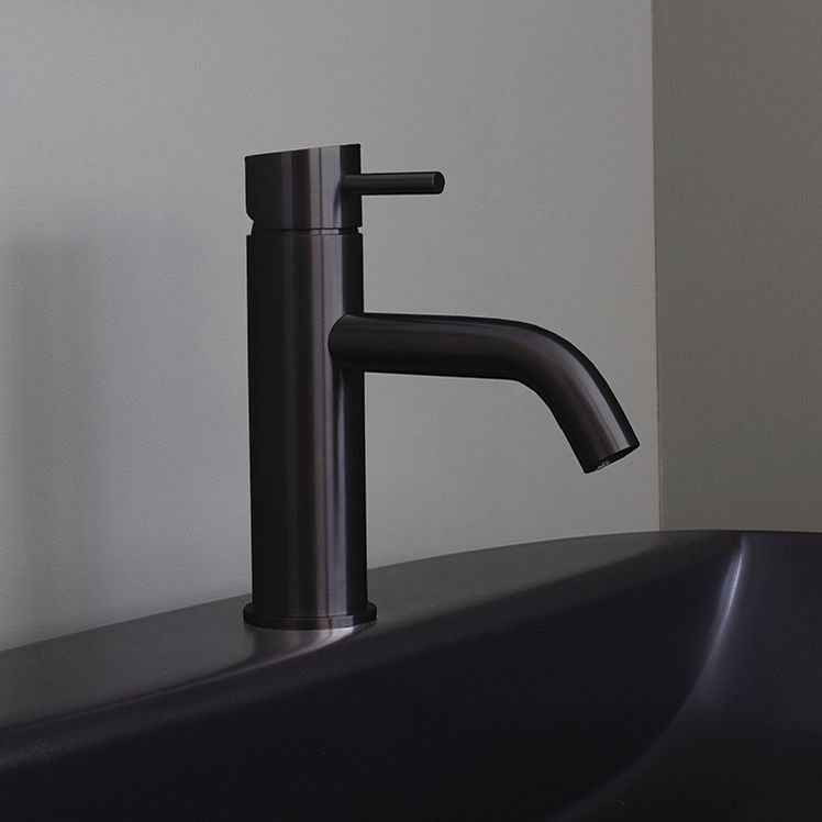 Washbasin mixer tap - QT1150 series - QTOO - countertop / brushed ...