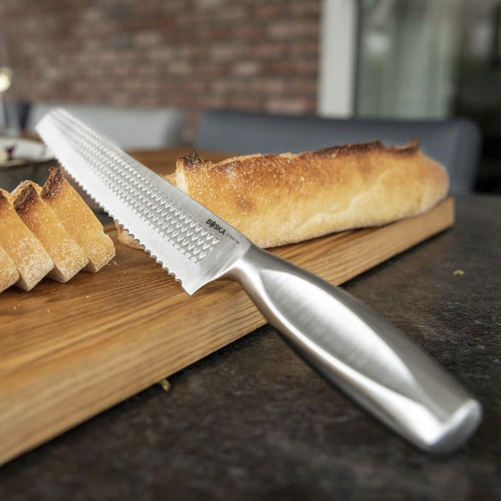 Bread knife with stainless steel handle - Monaco+ - Boska - with ...