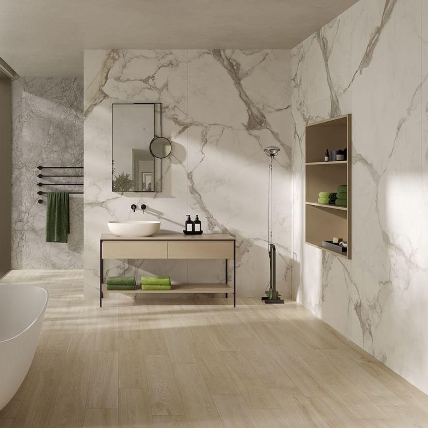 Porcelain stoneware tile - ROYAL - saime - matte / polished / smooth