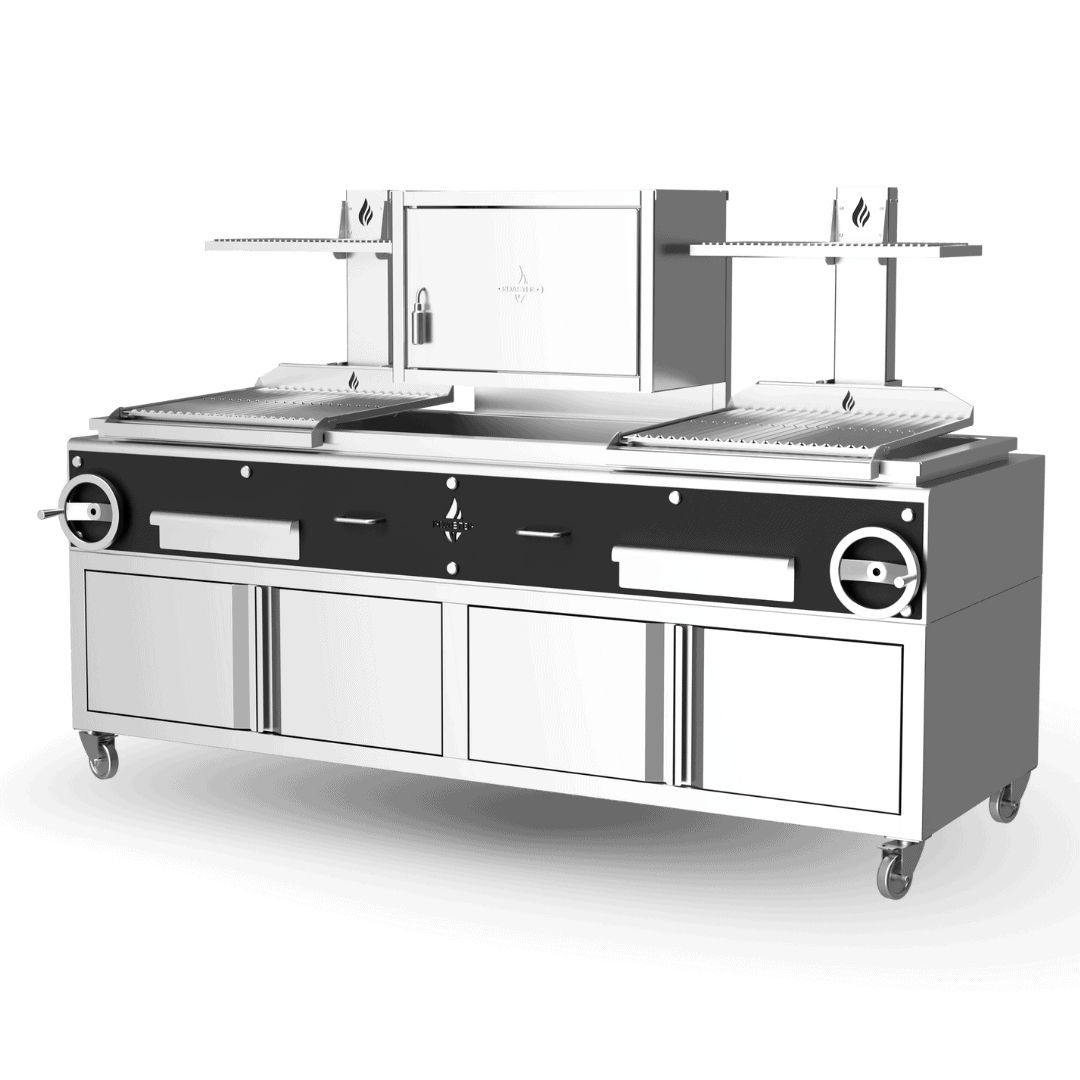 Wood-burning grill - GPFB 26C - ROASTER OVENS N´GRILLS - charcoal ...