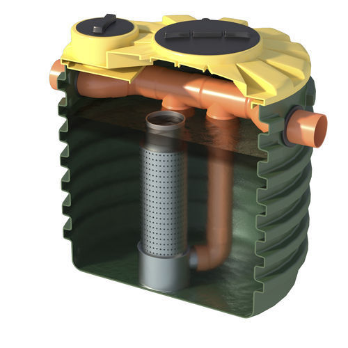 High-density polyethylene (HDPE) oil separator - COALESCENCE - ROTOTEC ...