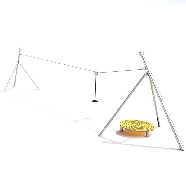 Cable slide for playground - TRANSIRO - Inter System