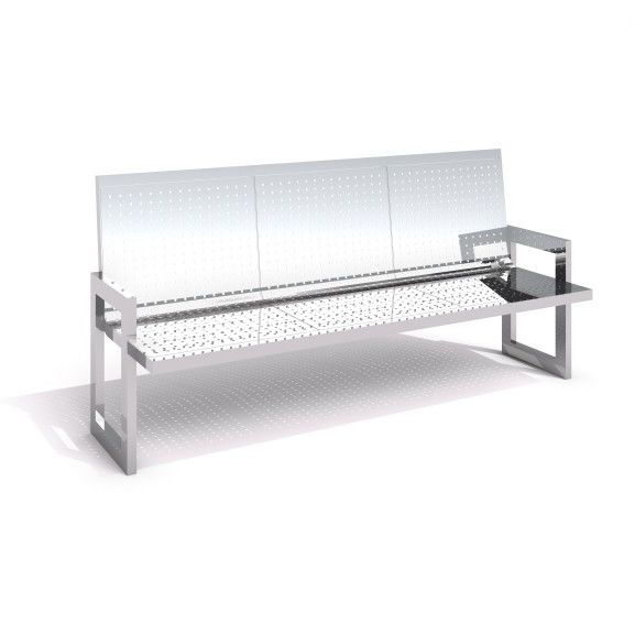 Contemporary public bench - URBAN FURNITURE : PERLO - Inter System ...
