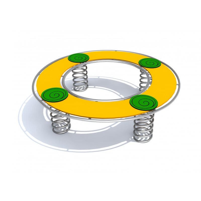 Stainless steel spring rocker - LIMAKO : RINGO - Inter System - HDPE ...