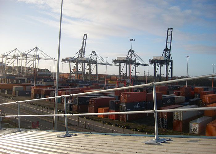 Edge fall protection - KEEGUARD TOPFIX - Kee Safety