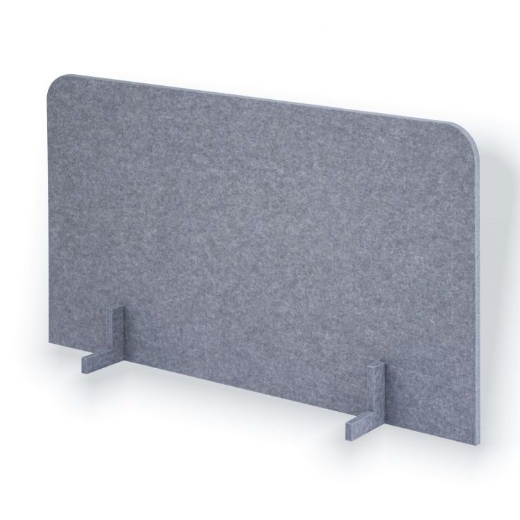 Desk mounted desk divider - SCREENUS Felt - DECIBEL PLC - felt / PET ...