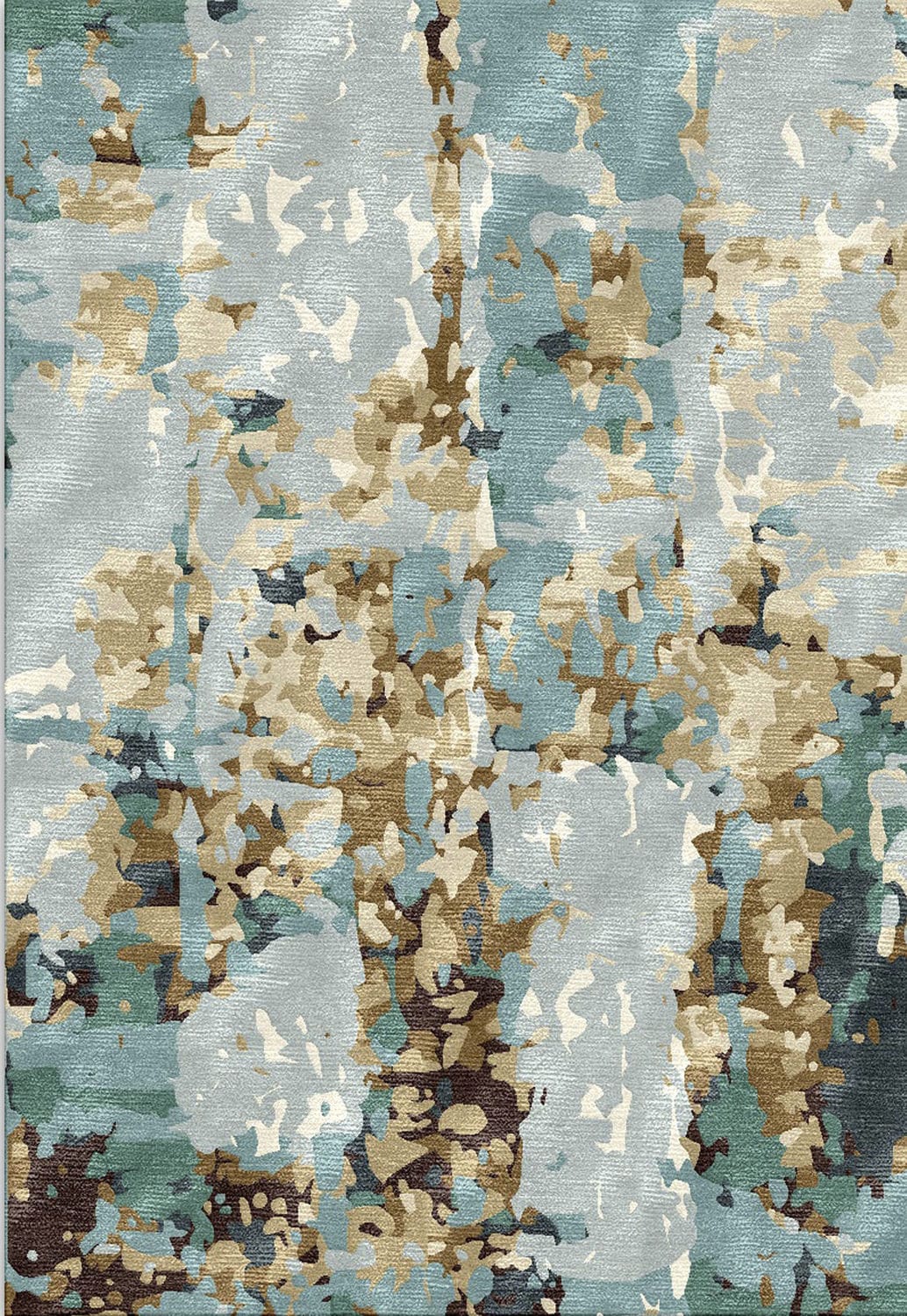 Contemporary rug - BOSTON - The rug couture - patterned / wool / viscose