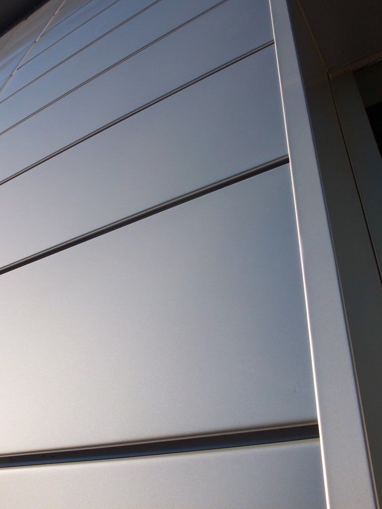 Panel cladding / aluminum / steel / copper - SPACE - Windwall