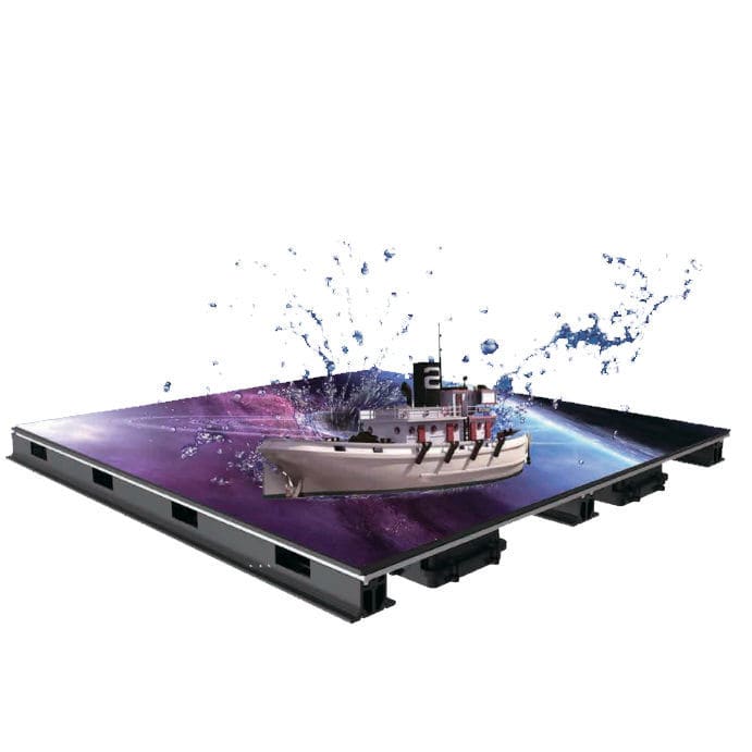 Wall LED panel - KA SERIES - Street Communication - floor / interactive