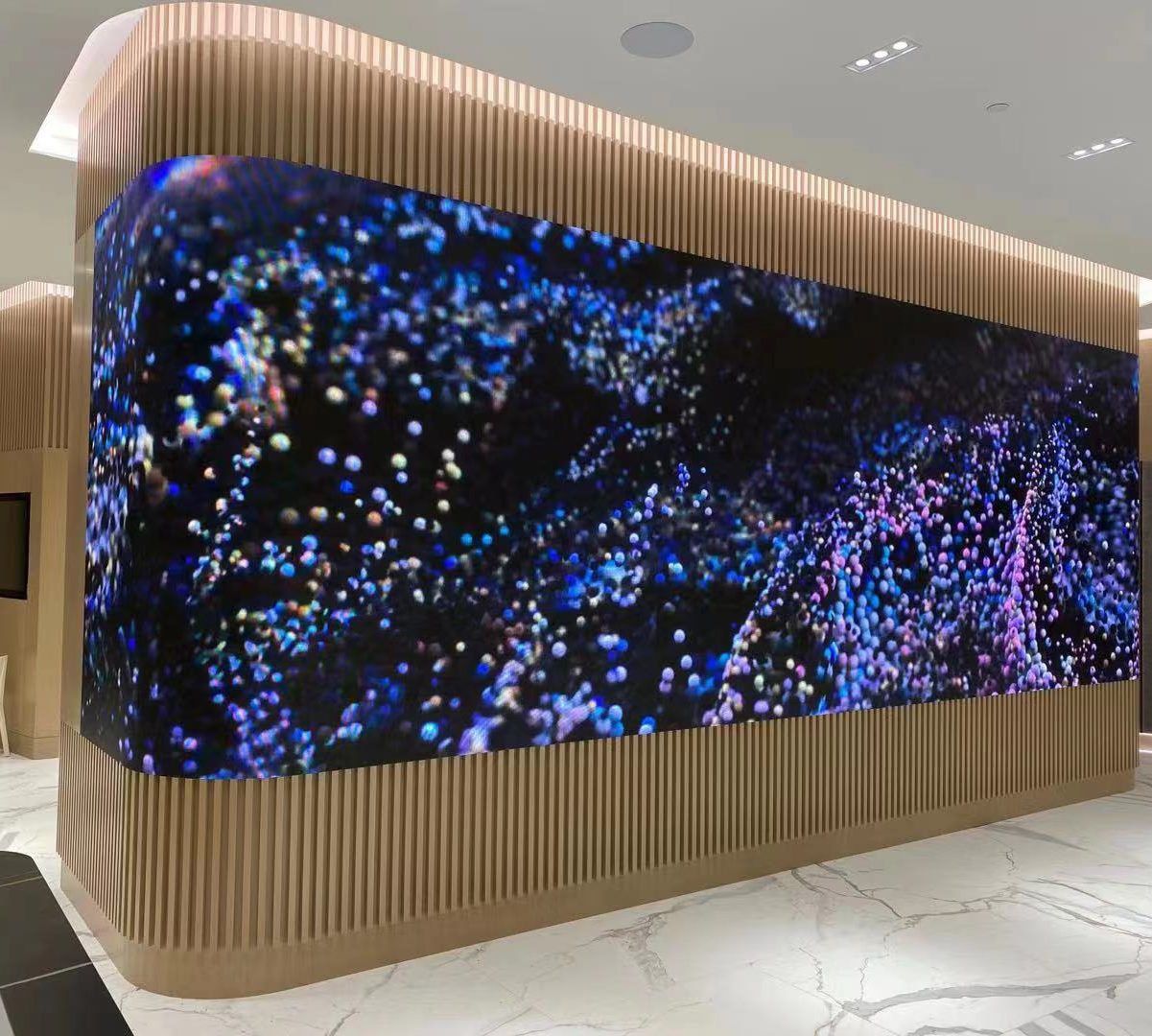 Wall-mounted LED panel - YOGA SERIES - Street Communication - for sky ...