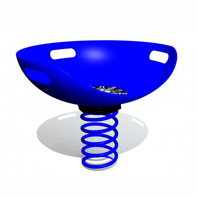 Plastic spring rocker - VLI52 P - Tiptiptap - 1-seat