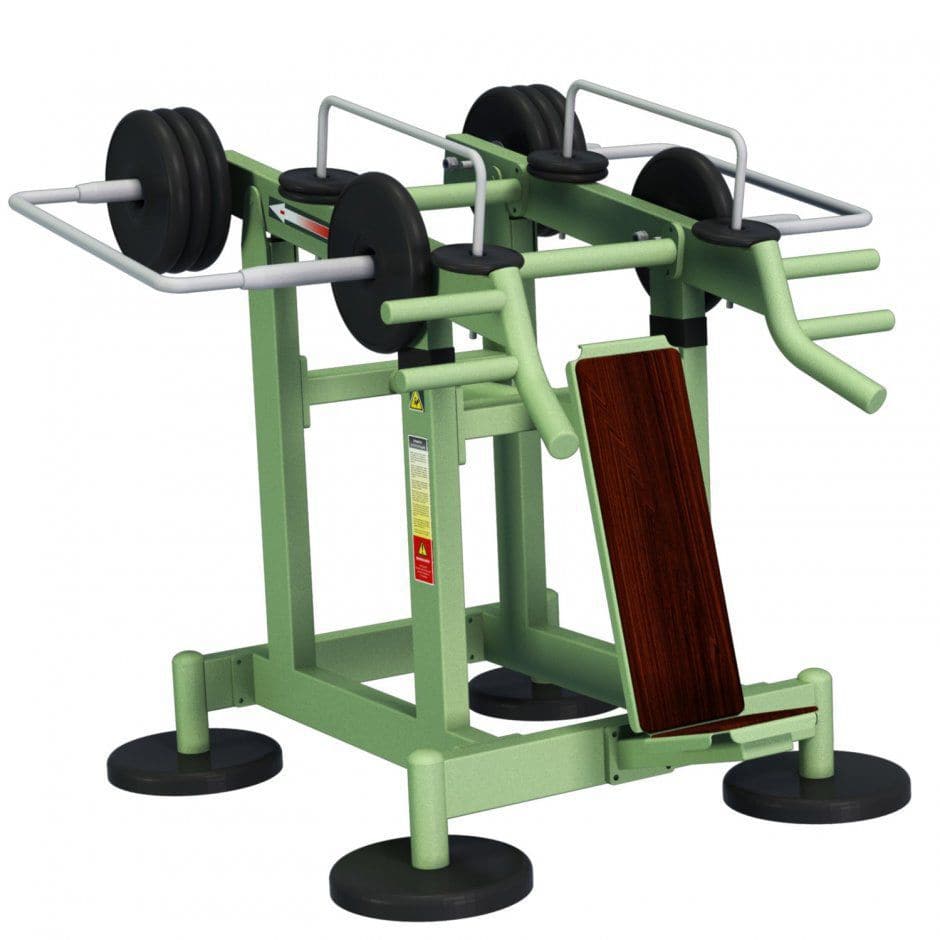 Shoulder press weight training machine - MB 7.63 - Tiptiptap - outdoor