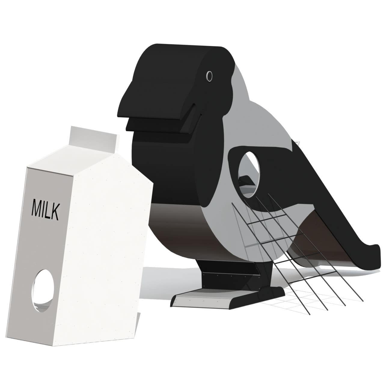 Playground climbing structure - CROW - Tiptiptap