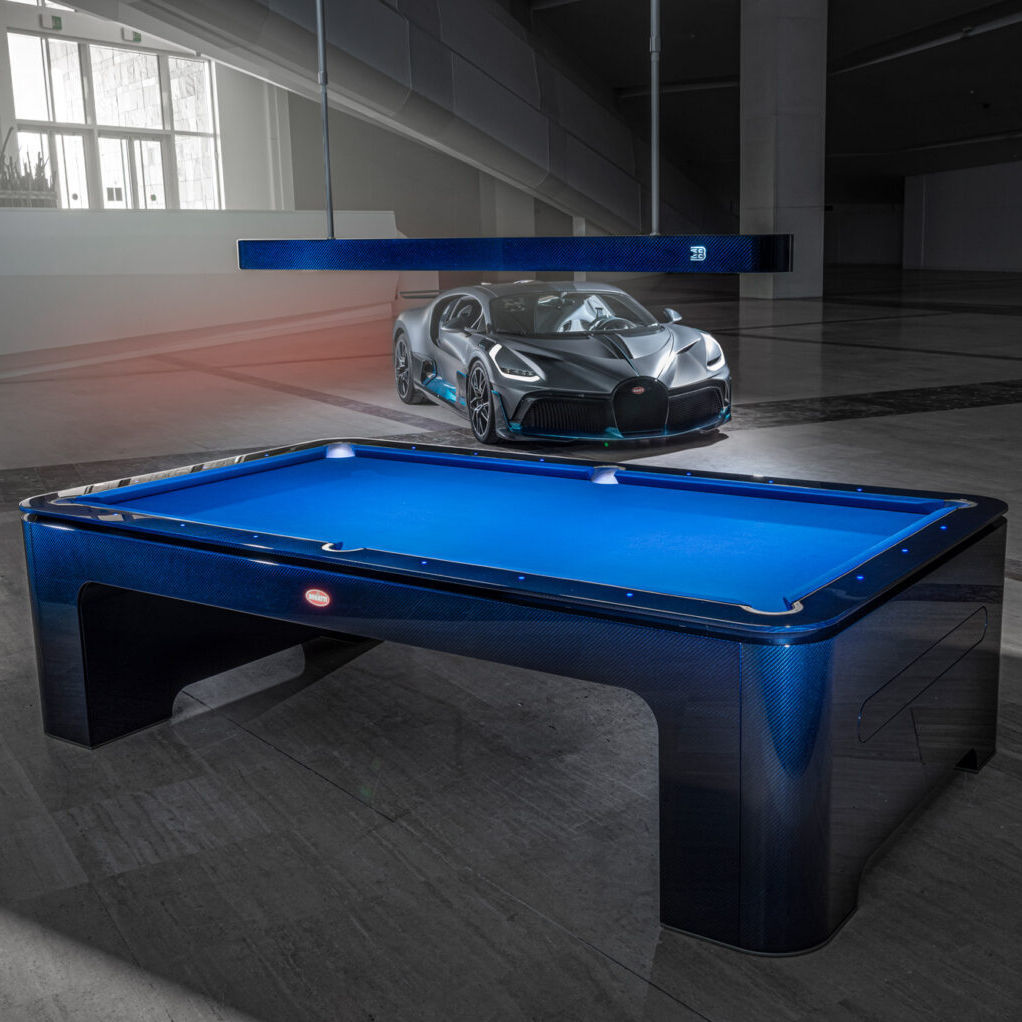 Unique pool table - BUGATTI - Carbon Composites, SL - home / commercial ...