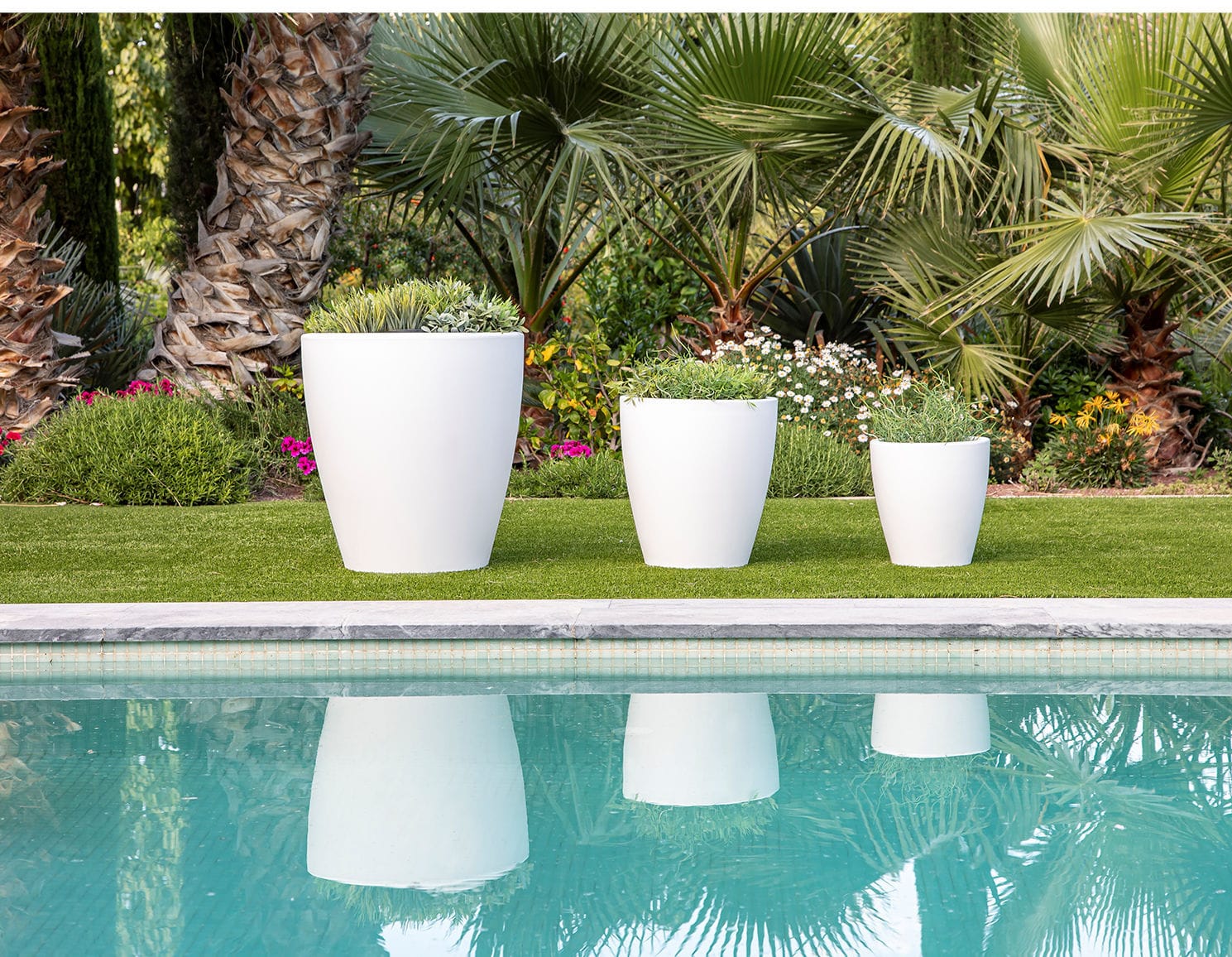 Polypropylene cachepot - VIOLETA - NEWGARDEN