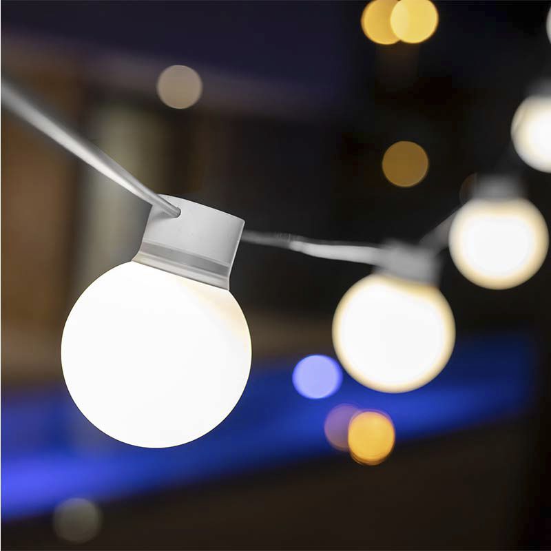 Polyethylene light garland - BRUNA GARLAND - NEWGARDEN - LED / for ...