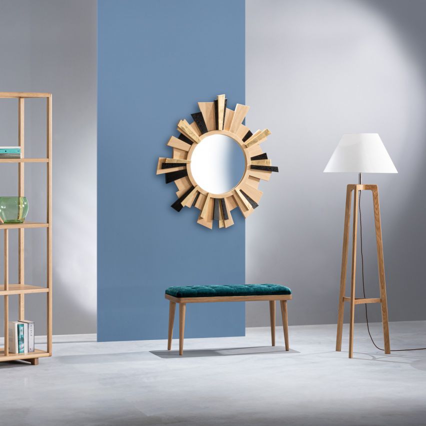 Wall-mounted mirror - SUNBEAM - Ziemann Home Design - original design ...