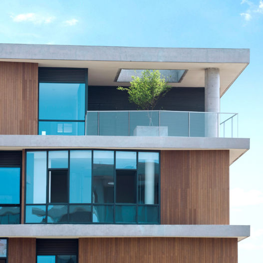 Strip cladding - ES - dasso - bamboo / oiled / plain