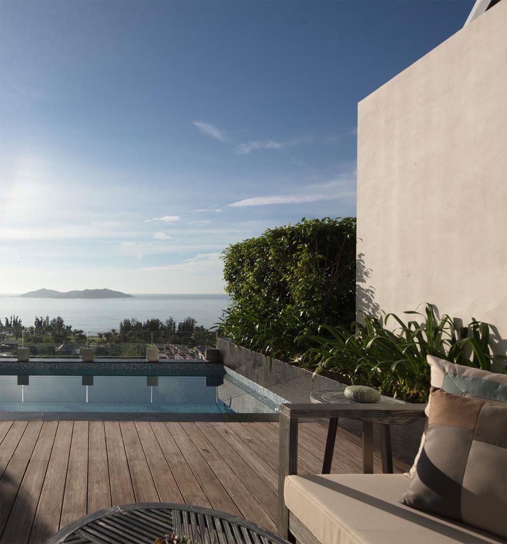 Bamboo deck board - XD series - dasso - wood look / grooved / clip-on