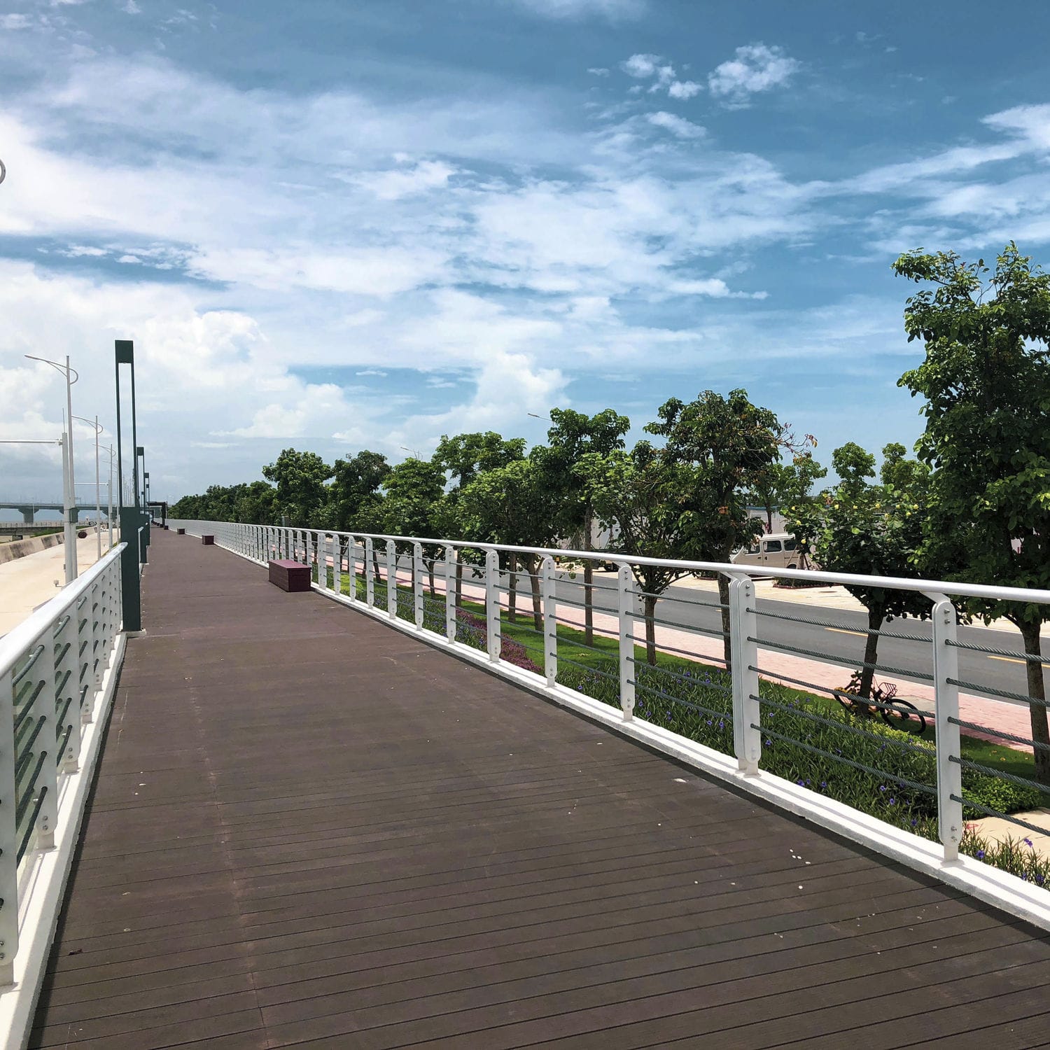 Bamboo deck board - dasso - for walkways / for public space