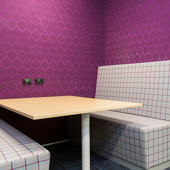 Interior wall-covering - ETCH™ - AUTEX ACOUSTICS - textile / PET / textured