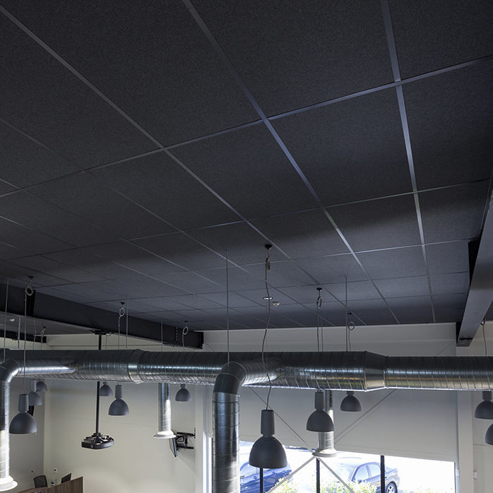 PET suspended ceiling - ACCENT - AUTEX ACOUSTICS - tile / panel / for ...
