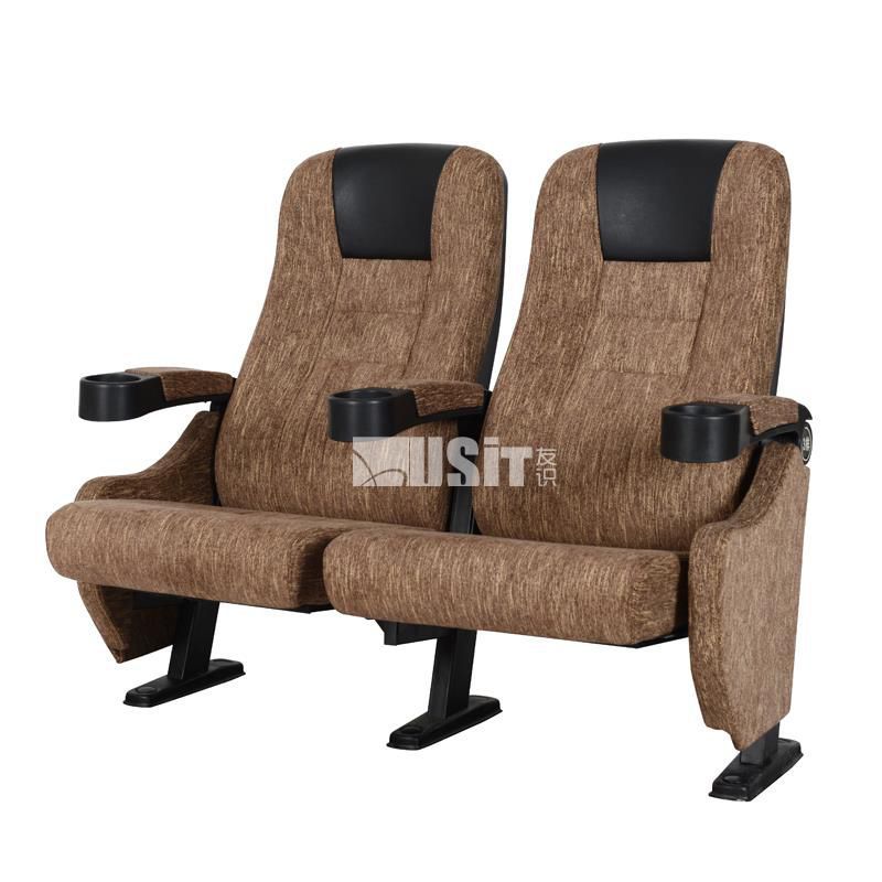 Steel cinema seating - UA-655B - Usit Seating - foam / polypropylene ...