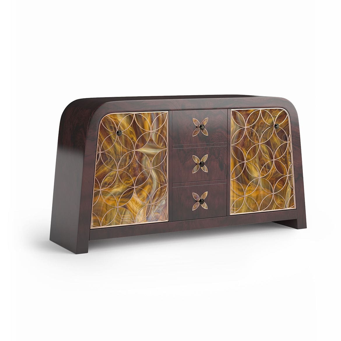 Art Deco wardrobe - MARRAKECH CLASSIC - Thomas Mucha - stained wood ...