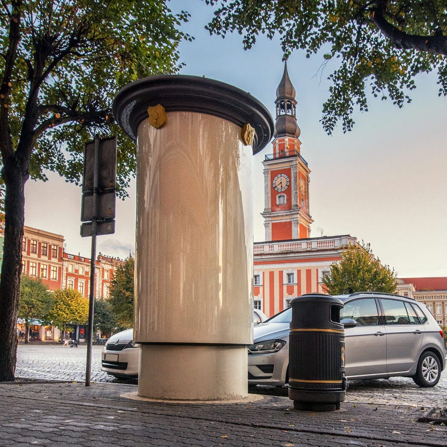 Advertising column - TENOR - Astrini Design