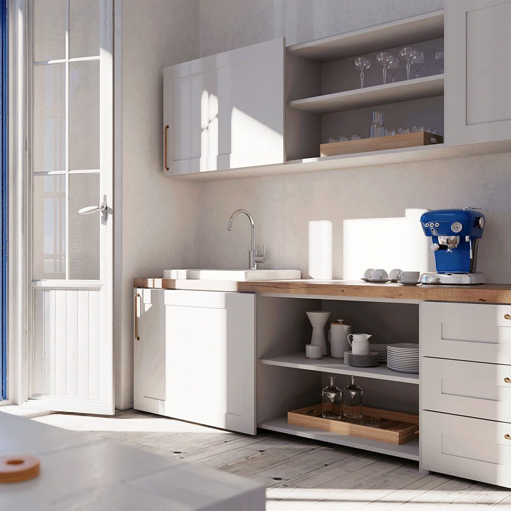 Metal sliding system - SLIDER S20 - SALICE - for furniture / integrated ...