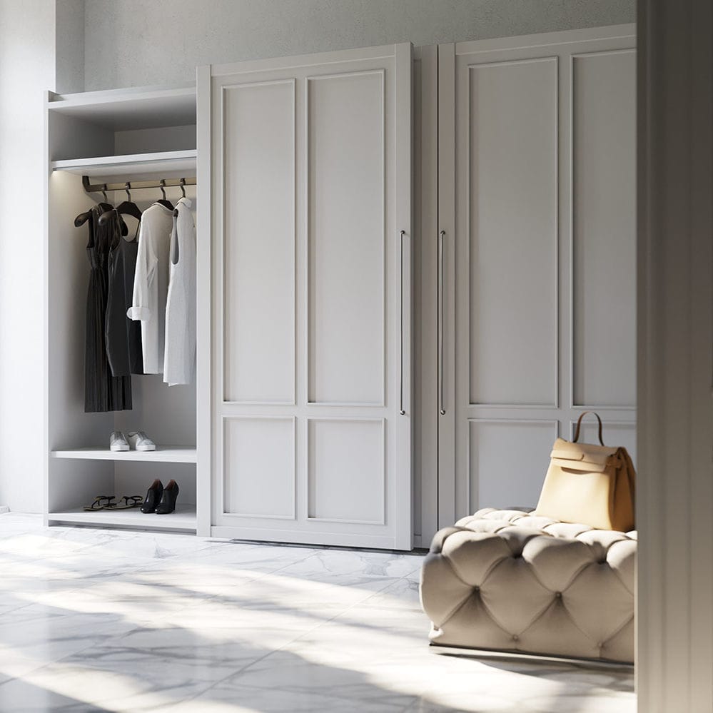 Metal sliding system - SLIDER L70 - SALICE - for furniture / integrated ...