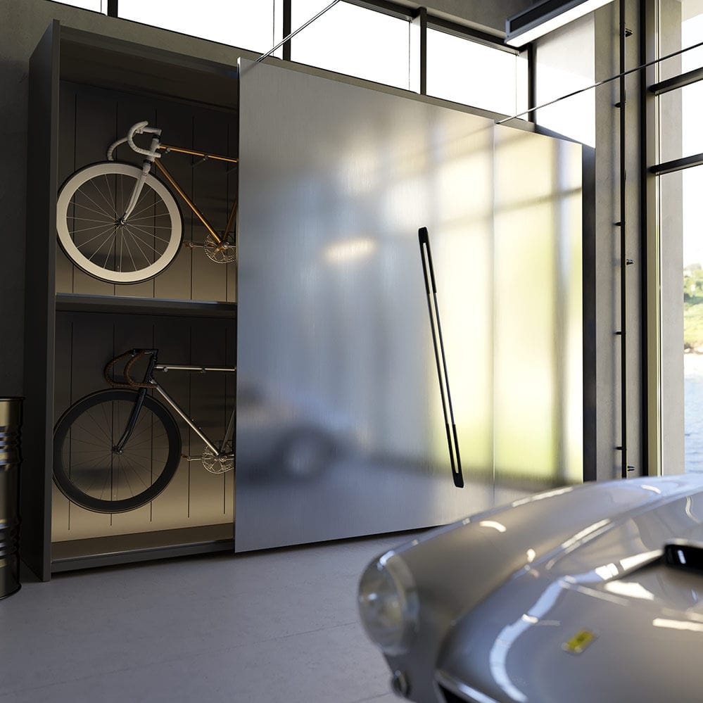 Metal sliding system - SLIDER L100 - SALICE - for furniture ...