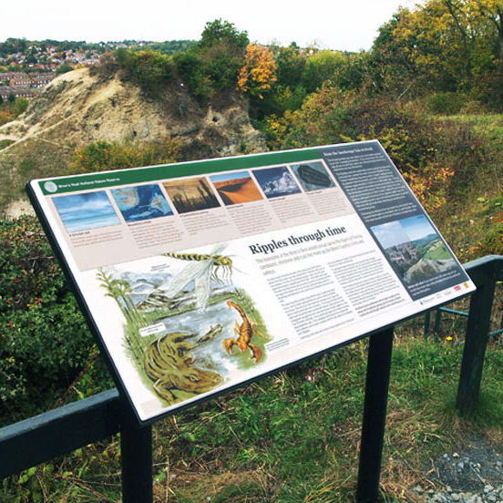Public space information panel - LECTERNS - ajwells