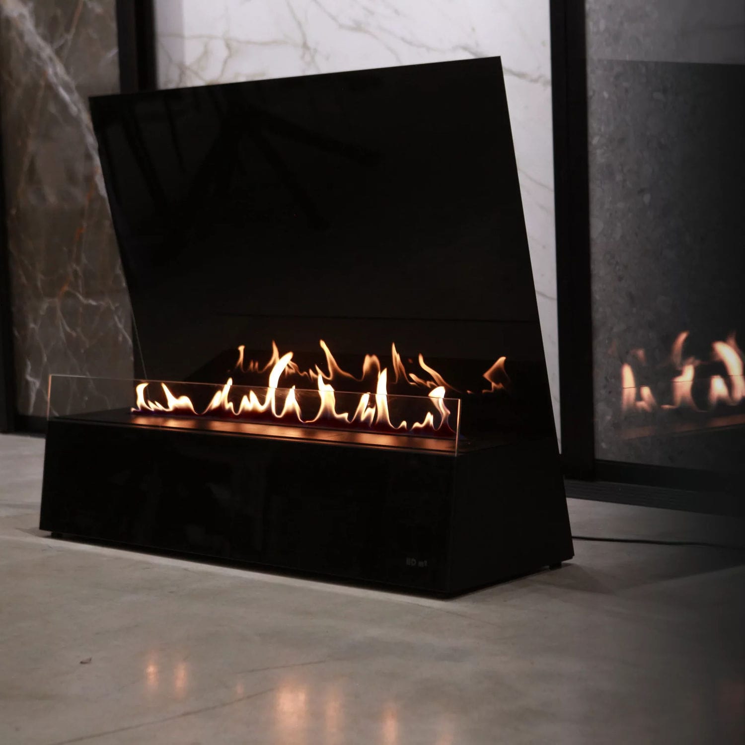 Bioethanol fireplace - Fild - Neverdark - free-standing / free-standing ...
