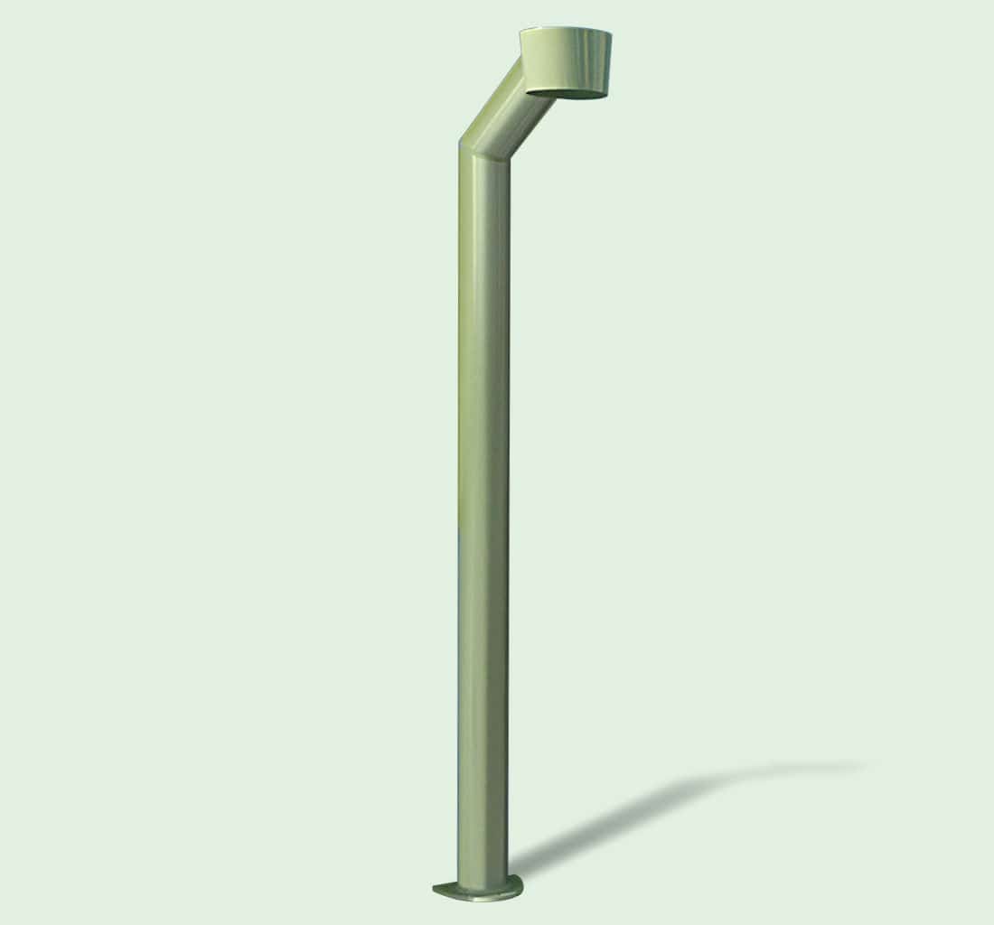 Painted metal lamp post planter - PROVERA SRL - high / high-resistance ...