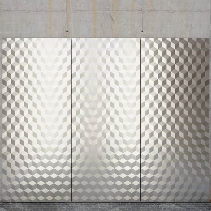 Patterned metal sheet - CUBES - Binder Parametric Metal GmbH ...