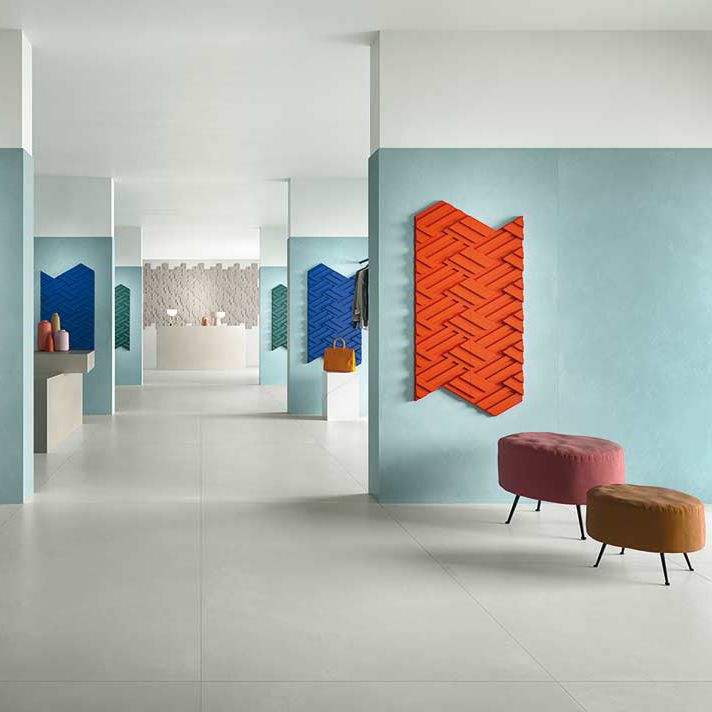 Indoor tile - LIDO - CEDIT - living room / kitchen / for office