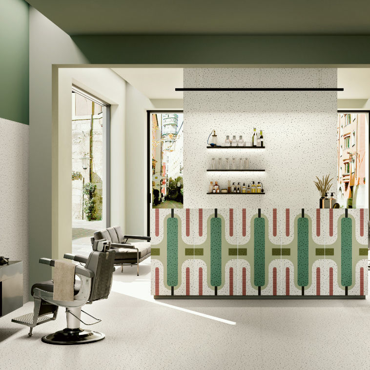 Ceramic tile - BIANCO - CEDIT - matte / indoor / for entryways