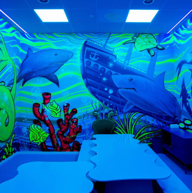 Ceiling LED panel - SLC R600 - The Light Group - RGB