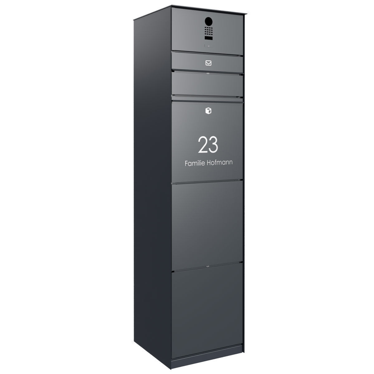 Wall-mounted parcel box - GOETHE - Briefkasten Manufaktur Lippe GmbH ...