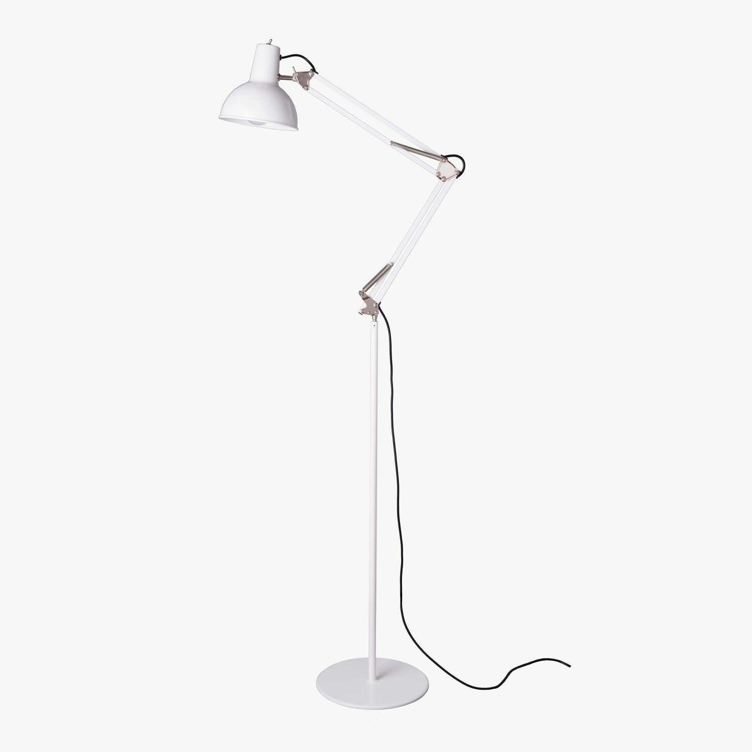 Floor-standing lamp - SPRING BALANCED - Midgard - metal / contemporary ...