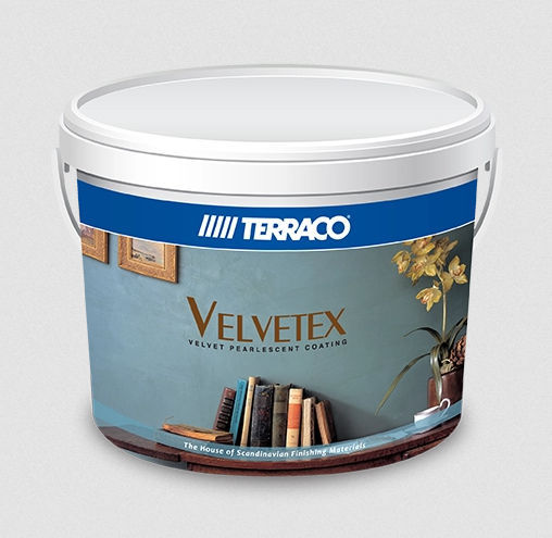 Decorative coating - VELVETEX - Terraco LLC. Ltd - indoor / for wall ...