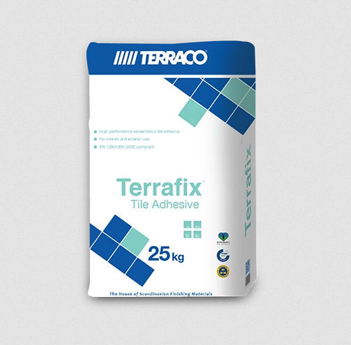Jointing adhesive mortar - TERRAFIX W11 - Terraco LLC. Ltd - for tile ...