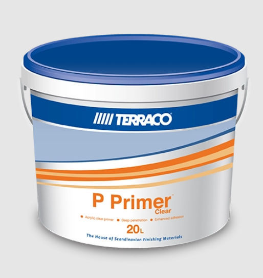 Masonry primer - P CLEAR - Terraco LLC. Ltd - for concrete / for cement ...