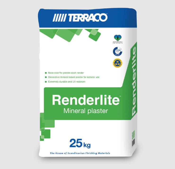 Decorative coating - RENDERLITE - Terraco LLC. Ltd - finishing / indoor ...