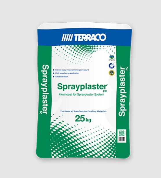 Building coating - SPRAYPLASTER FC - Terraco LLC. Ltd - finishing ...