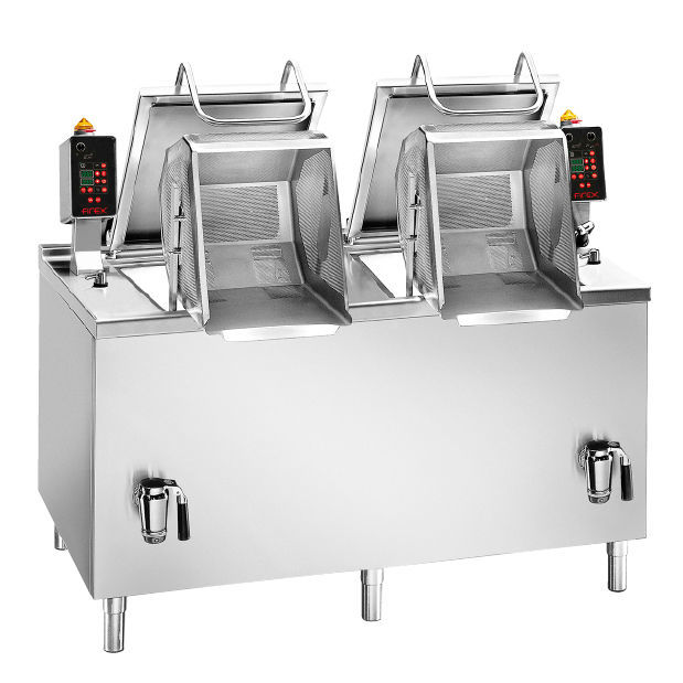 Electric cooker - MULTICOOKER - firex srl - gas / pasta / rice