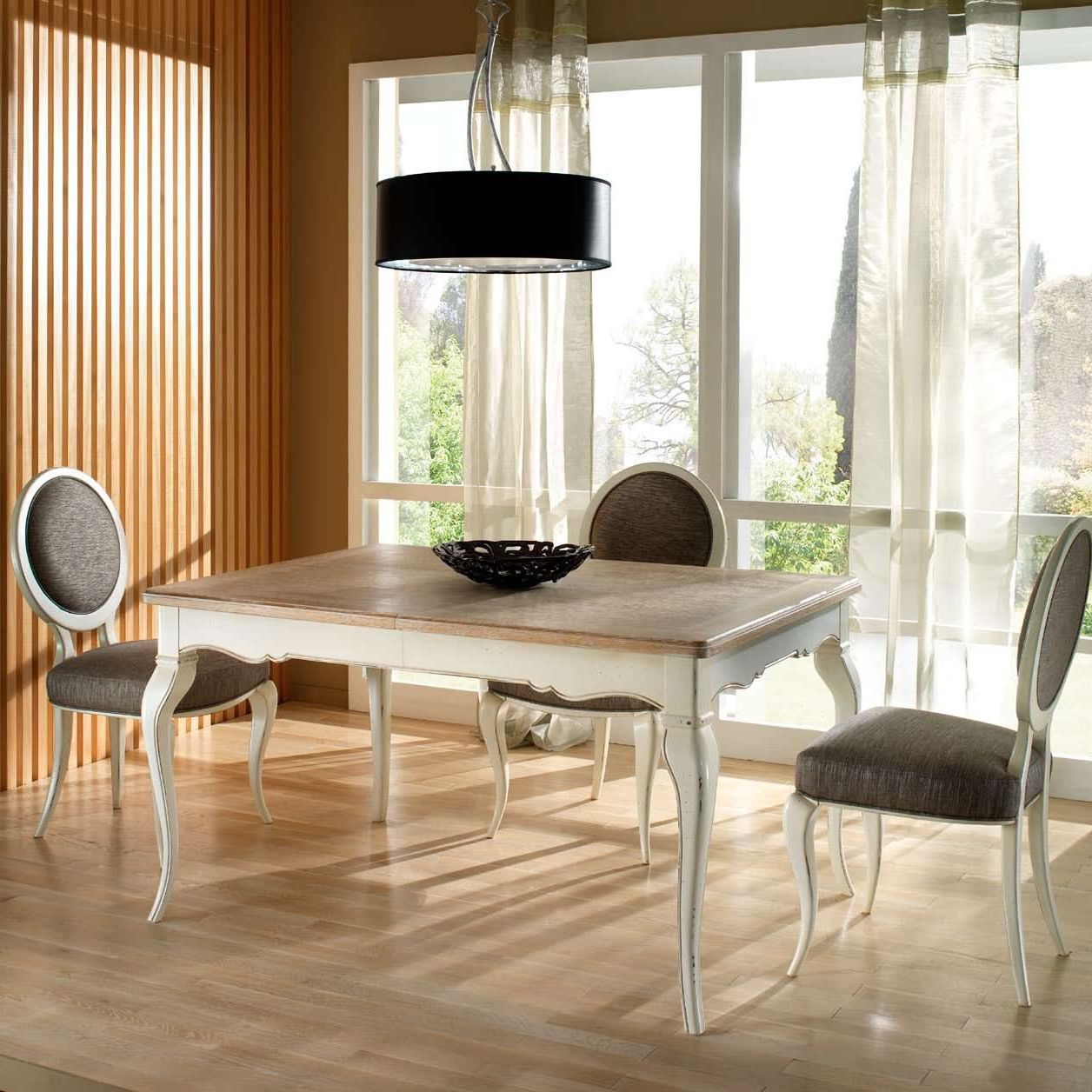 Traditional table - R302 - MOLETTA MOBILI - cherrywood / lacquered wood ...