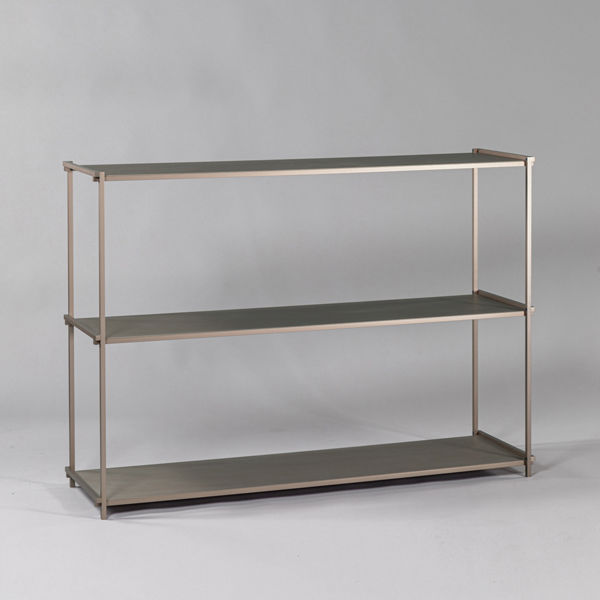 Contemporary shelf - Regula 1200 - L'Alufacture - anodized aluminum ...