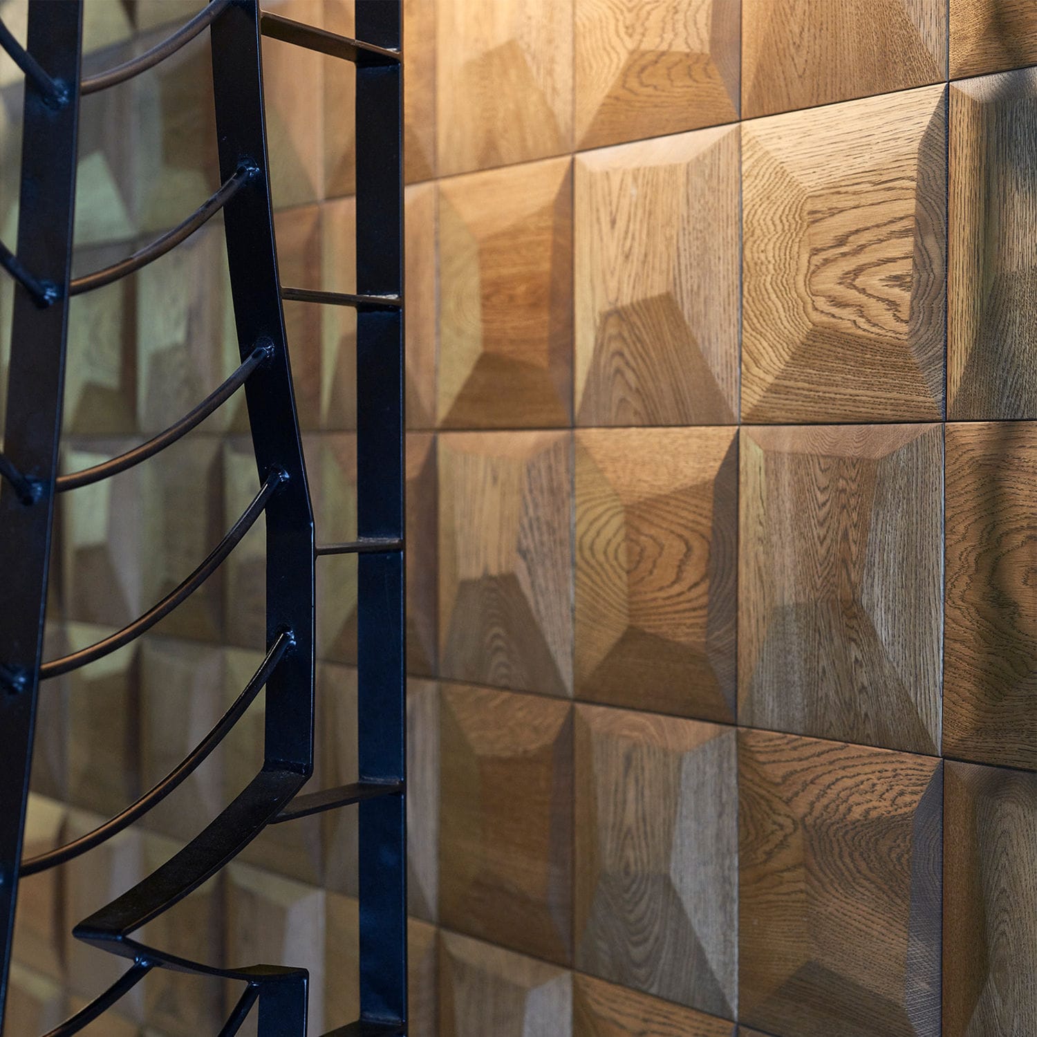 Wall-mounted decorative panel - PILLOW - FORM AT WOOD - for interior ...